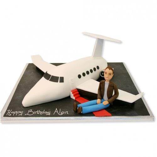 Send Designer Flight Cake Online | Most Affordable Prices – Expressluv