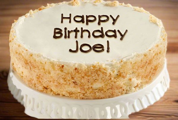 Personalized 10-inch Vanilla Cake – Expressluv